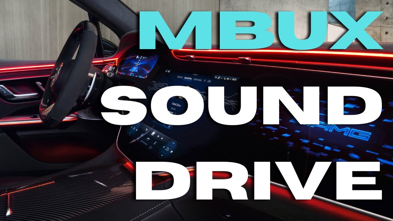 Mercedes-AMG x will.i.am launch MBUX SOUND DRIVE at CES 2024 - YouTube