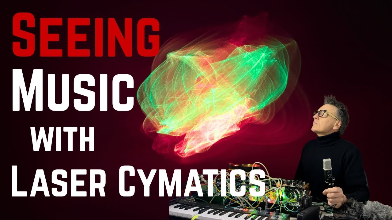 Modular Synth + Laser + Cymatics = Ethereal Music Projections - YouTube