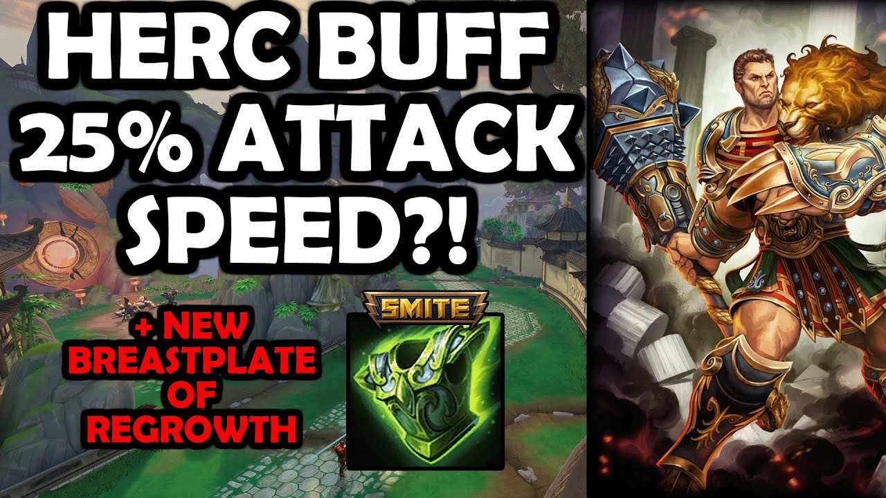 25% ATTACK SPEED + EVERY ITEM GOT BUFFED FOR HERCULES! - Season 10 ...