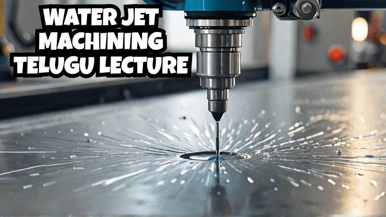 Water Jet Machining | WJM | Working Principle | Parts | Modern ...