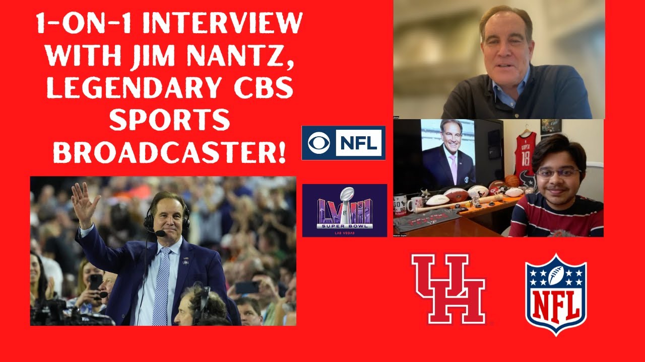 Exclusive interview with Jim Nantz! CBS sportscaster on calling Super ...