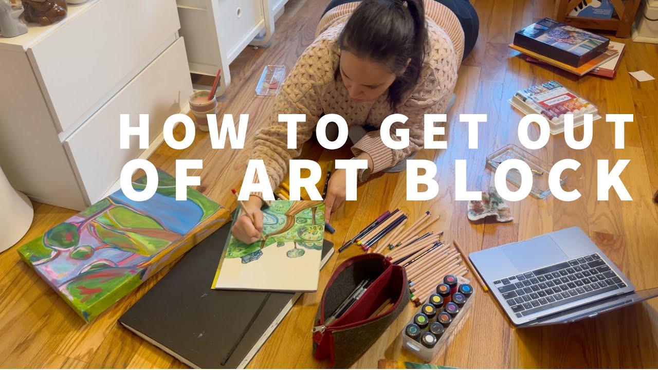 How to get out of art block! - YouTube