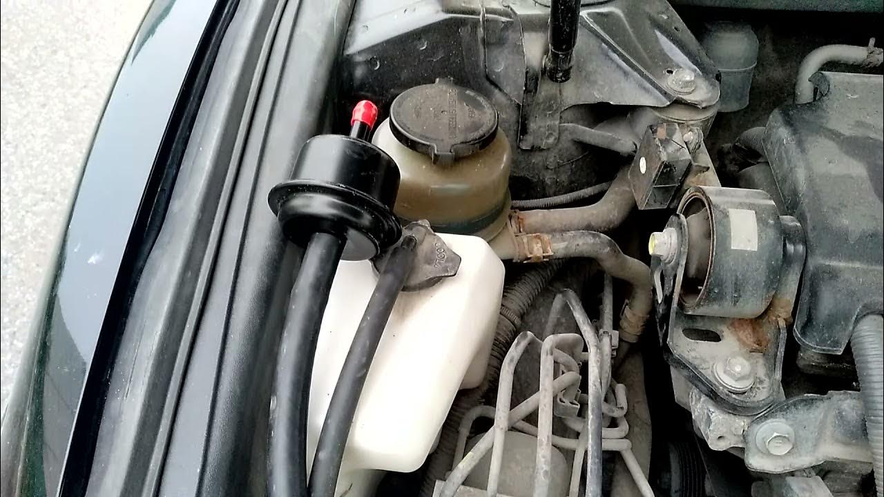 Фильтр в ГУР гидроусилитель руля Тойота Камри 40 - YouTube