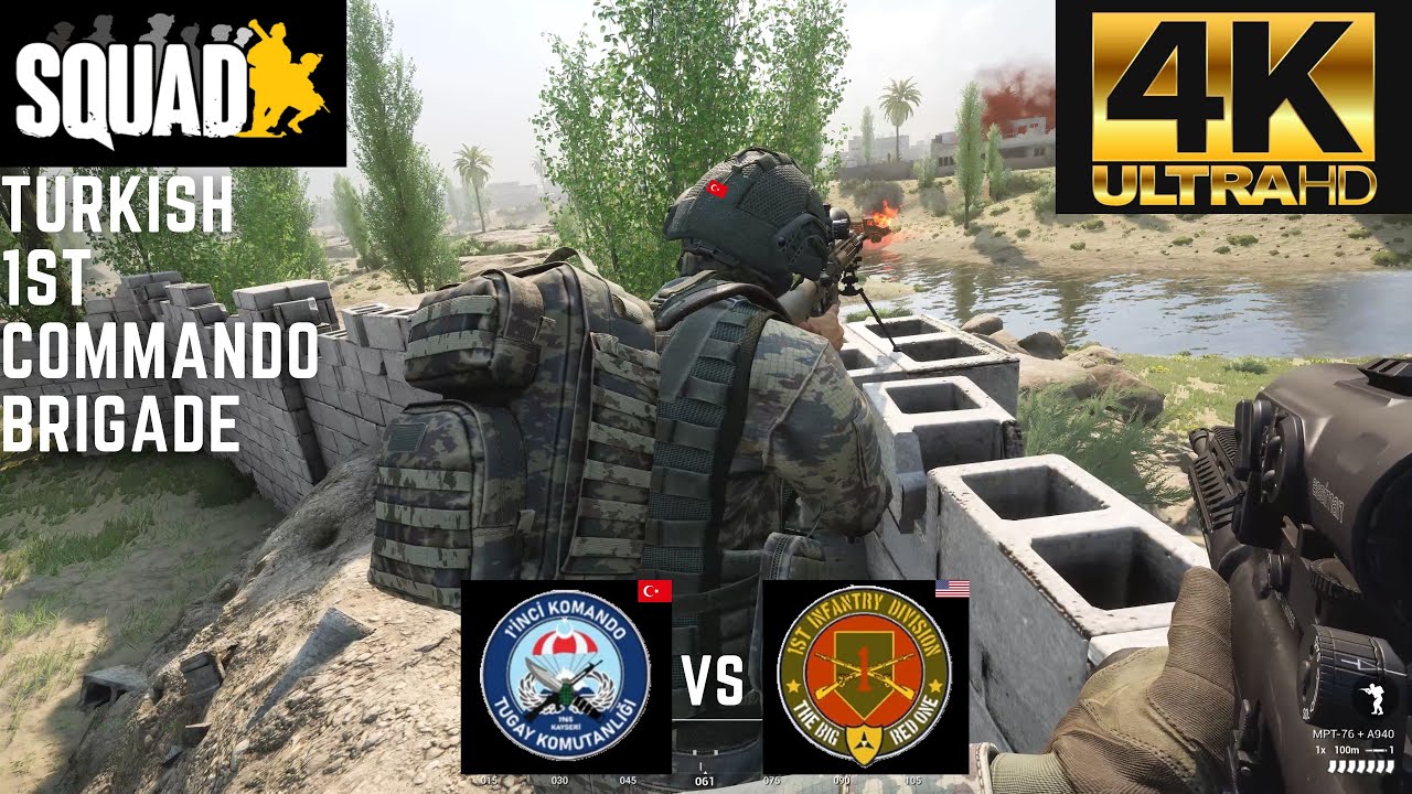 Squad - Turkish 1st Command Brigade - Mutaha (4K) - YouTube