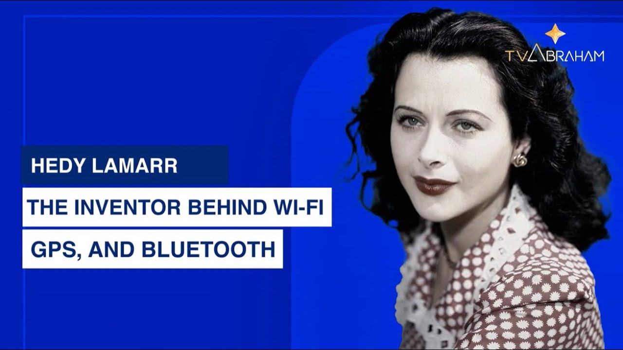 HEDY LAMARR : The Inventor Behind Wi-Fi, GPS, and Bluetooth - YouTube