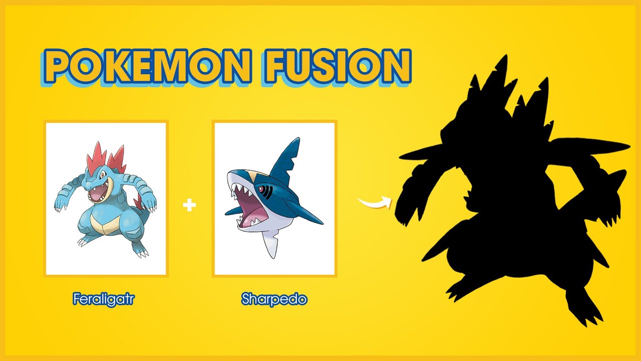 Pokemon Fusion | Feraligatr + Sharpedo | pokemon infinite fusion - YouTube