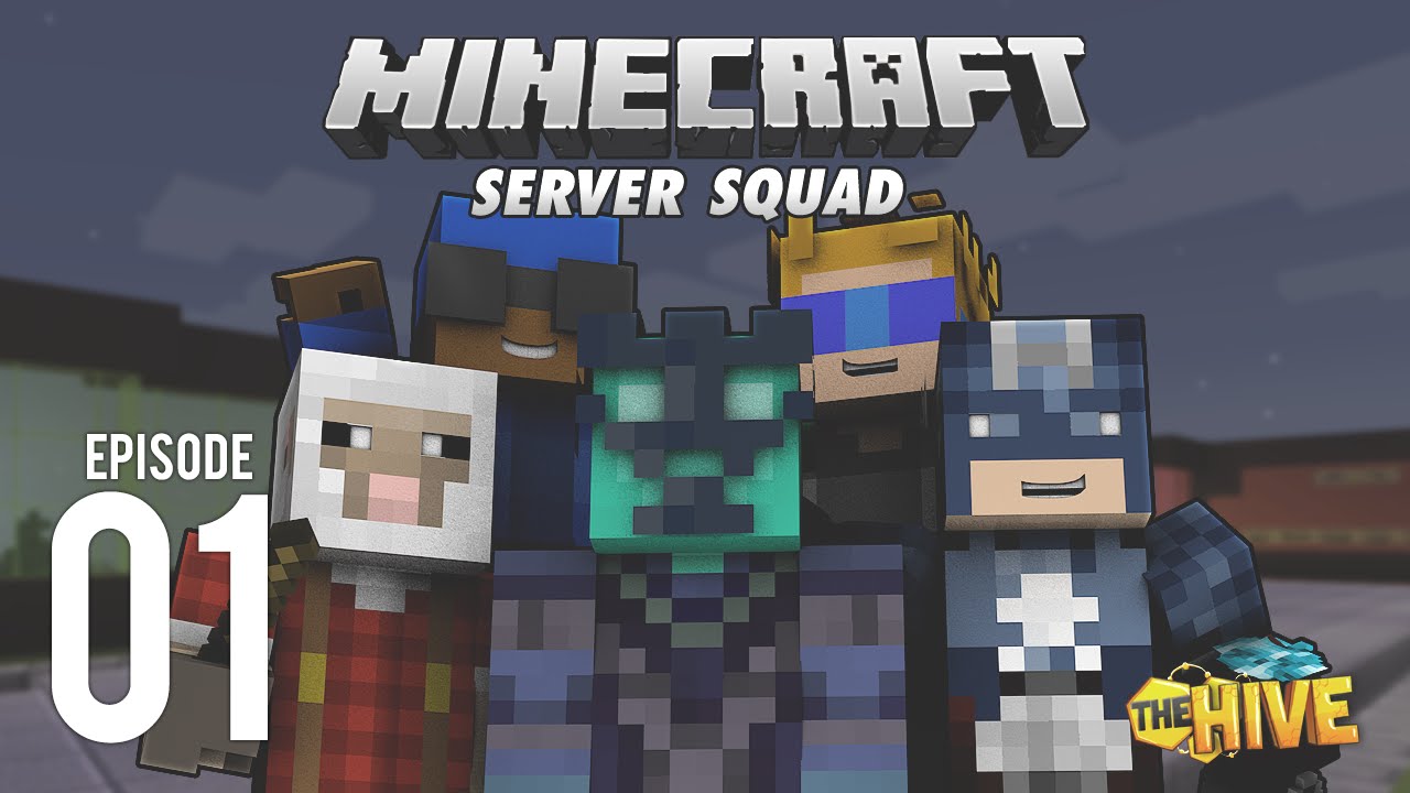Minecraft Server Squad: Episode 1 - Draw It - YouTube