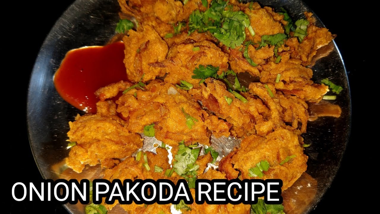 ONION PAKODA RECIPE || onion pakoda || Evening snacks ||Foodypie - YouTube