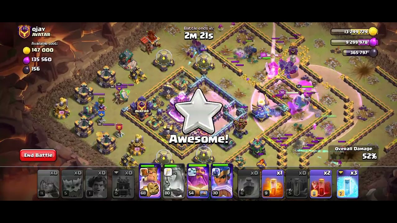 Yati+Super Archer attack in WAR. - YouTube
