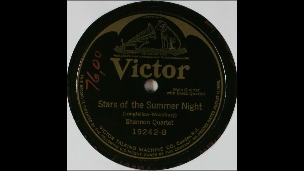 Stars of the Summer Night - Shannon Quartet - YouTube