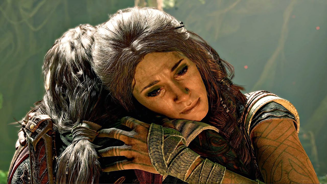 God of War 5 Ragnarok - Freya Reunites With Her Brother Freyr Scene (4K ...