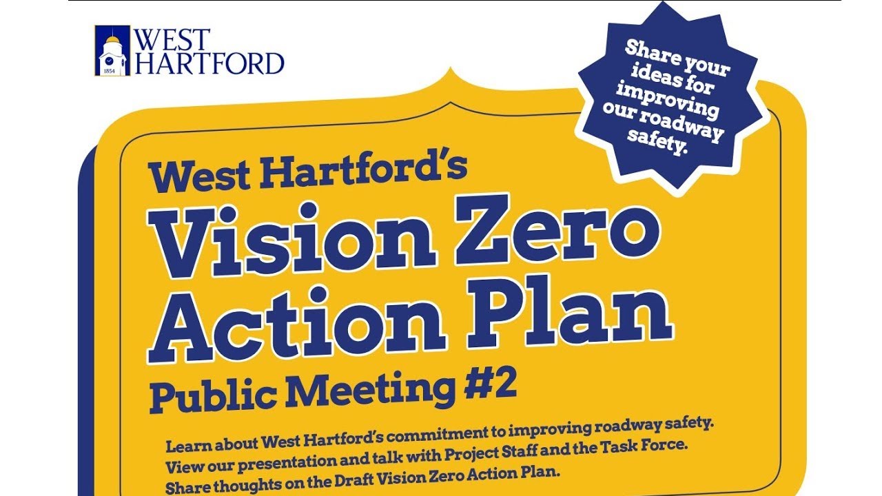 West Hartford Vision Zero Public Meeting #2 - December 6, 2023 - YouTube