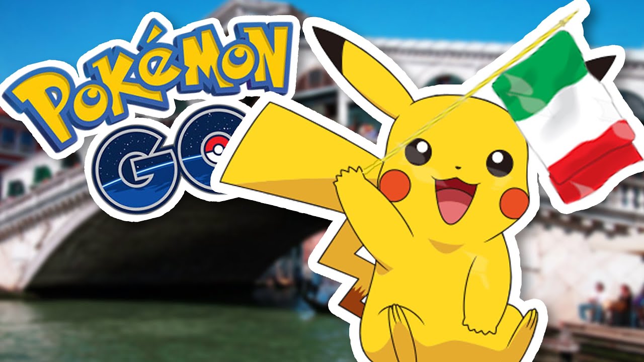 PIKACHU IN ITALIAN? | Pokémon GO in Venice, Italy w/ThinksWife - YouTube