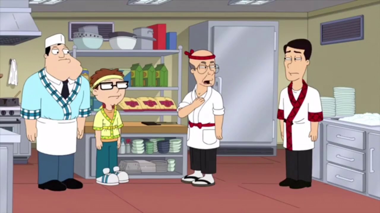 American Dad: the ultimate sushi experience 2/2 - YouTube