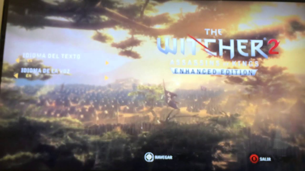 The Witcher 2 - XBOX 360 demo - YouTube