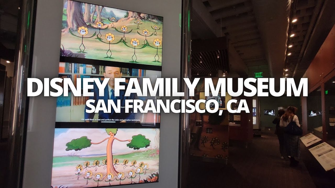 Exploring The Disney Family Museum in San Francisco, CA USA Walking ...