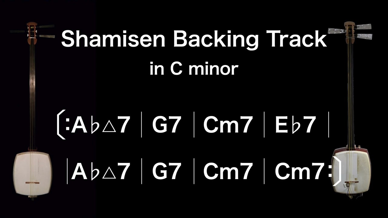 Shamisen Backing Track in C minor Chords - Chordify