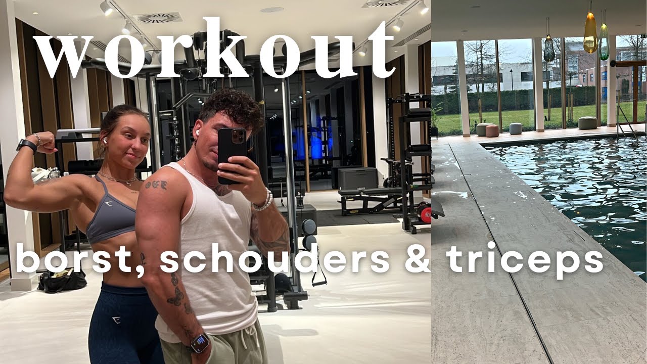 Workout | Borst, schouders & triceps - YouTube