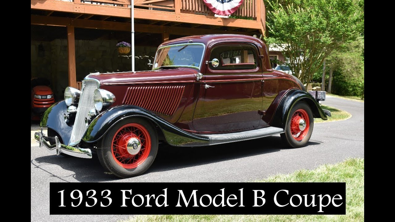 1933 Ford Model B Coupe - YouTube