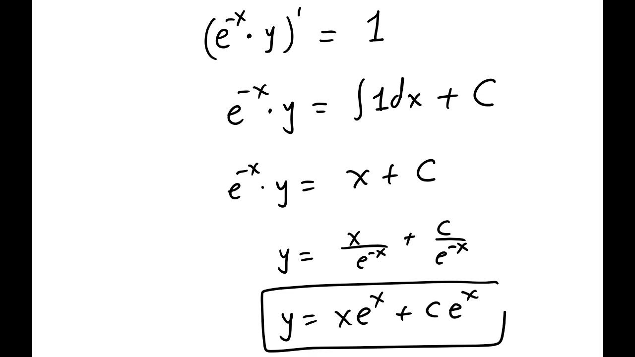 Math 3B Section 9.5: Linear Equations - YouTube