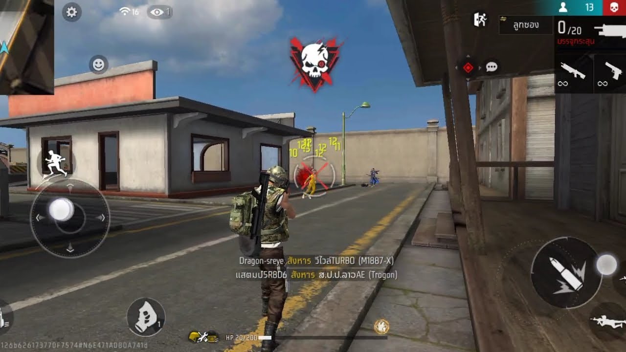 Es game Free Fire mobile game ep.186 FREESTYLE - YouTube