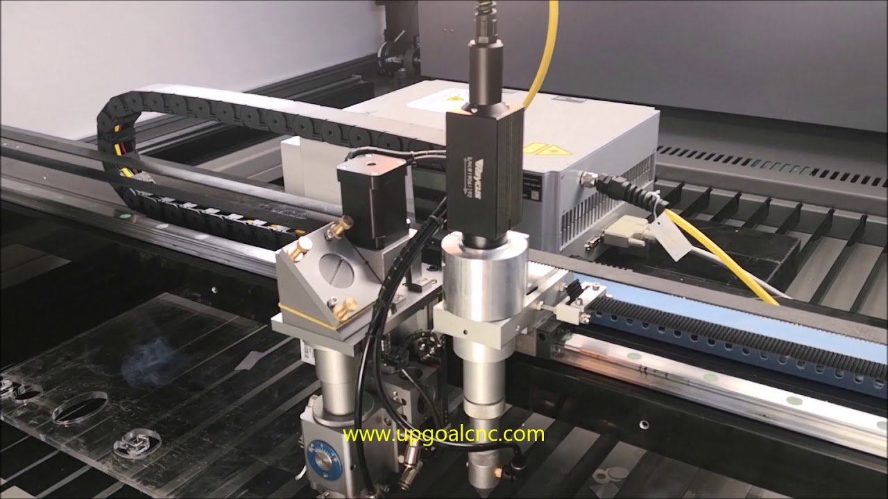 Metal & NON-Metal Laser Marking Engraving Cutting Machine 150W+50W 1300 ...