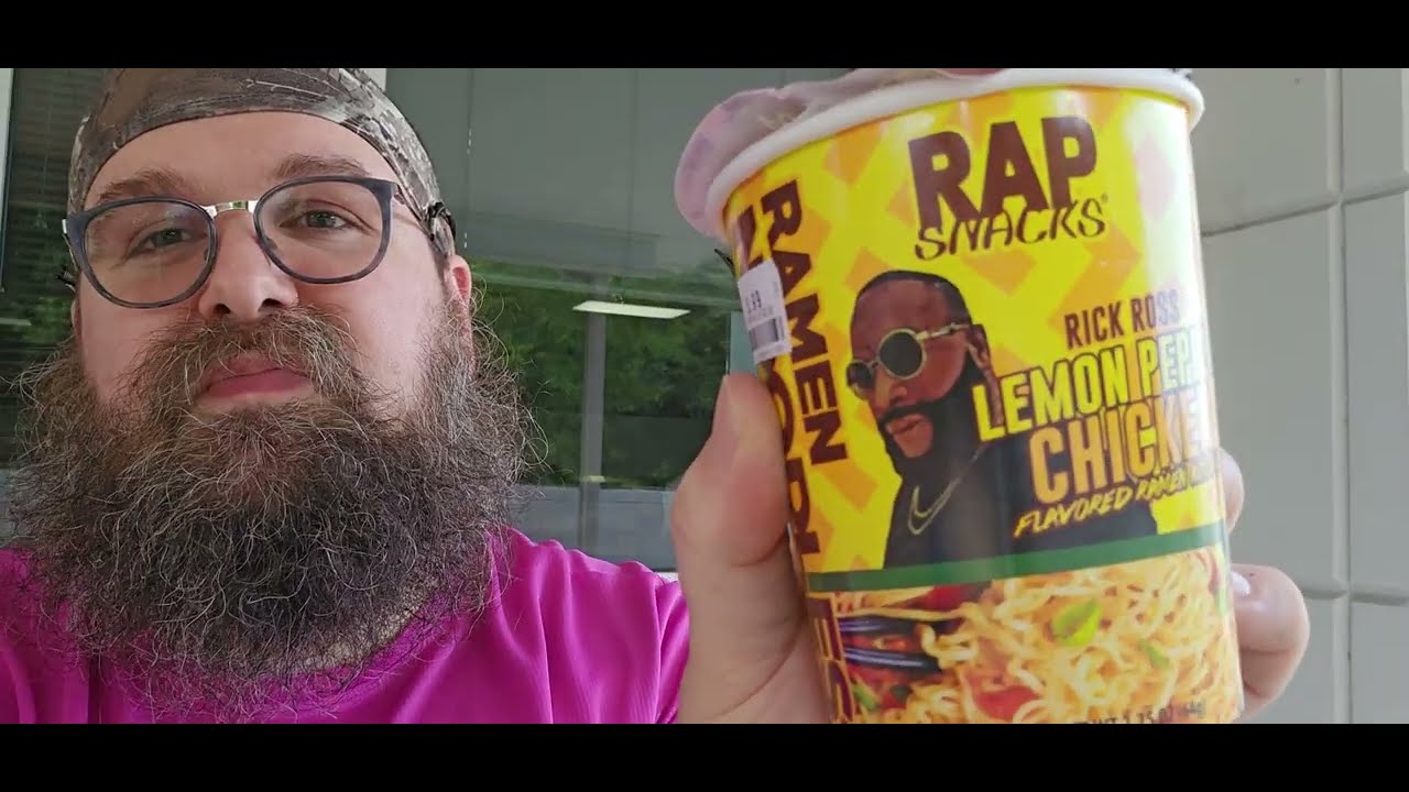Taco Tries Ep. 10 - Rap Snacks Rick Ross Lemon Pepper Chicken Ramen ...