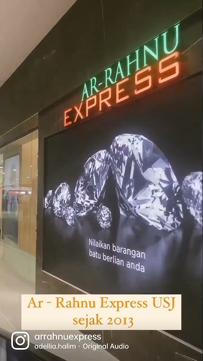 DALAM MYDIN MALL USJ ADA AR-RAHNU EXPRESS ? - YouTube
