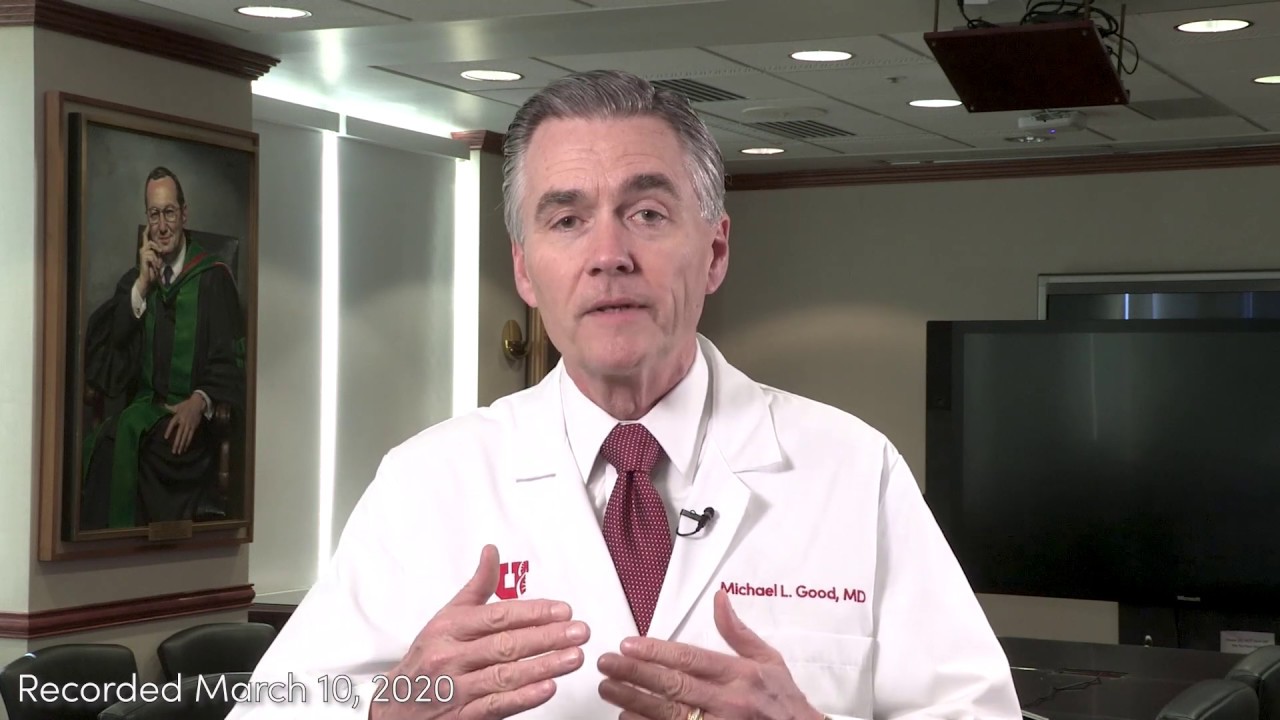 Michael Good COVID-19 Message to Faculty & Staff - YouTube