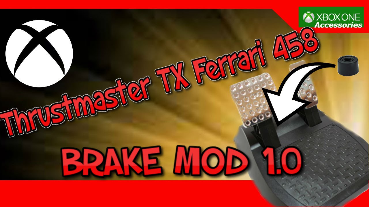 Best Brake Mod Thrustmaster TX 458 Italia - YouTube