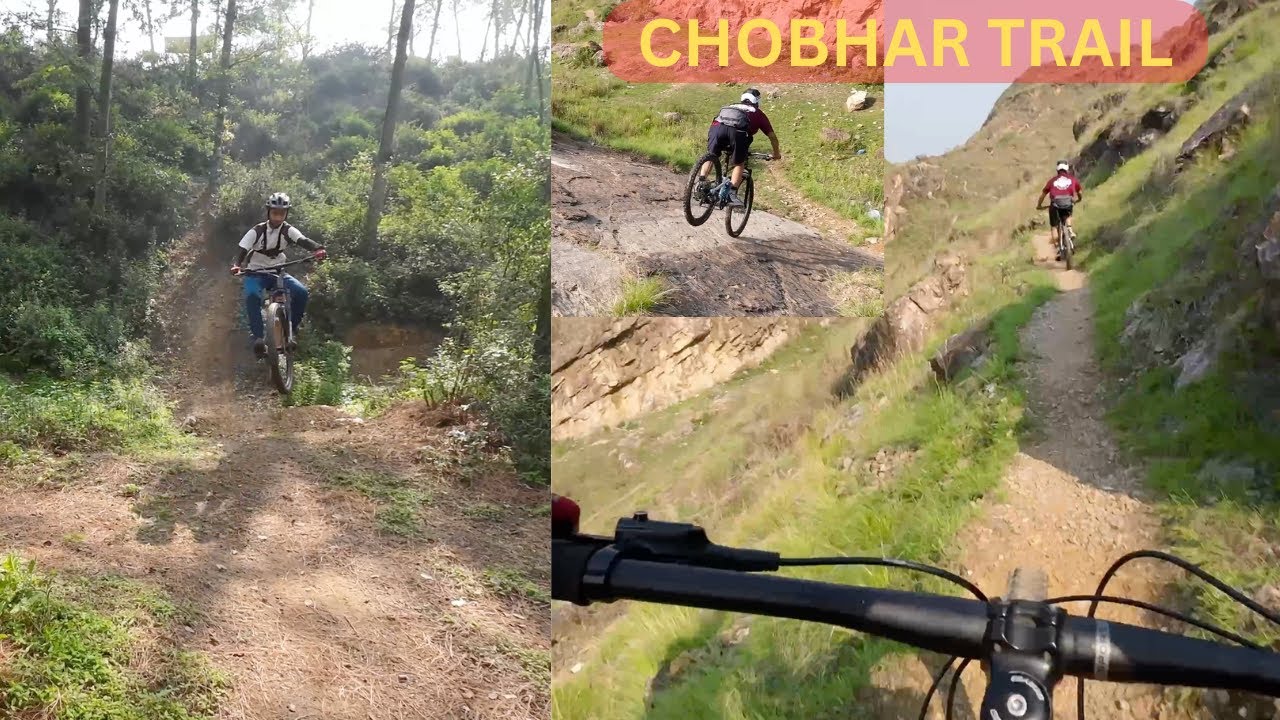 CHOBHAR TRAIL AFTER A LONG TIME || MOUNTAIN BIKING NEPAL || - YouTube
