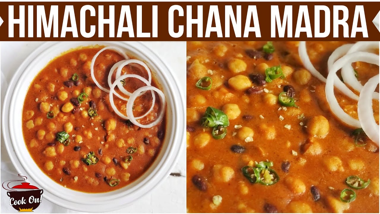 Himachali Chana Madra | Healthy Indian Vegetarian Recipes by Cook On ...