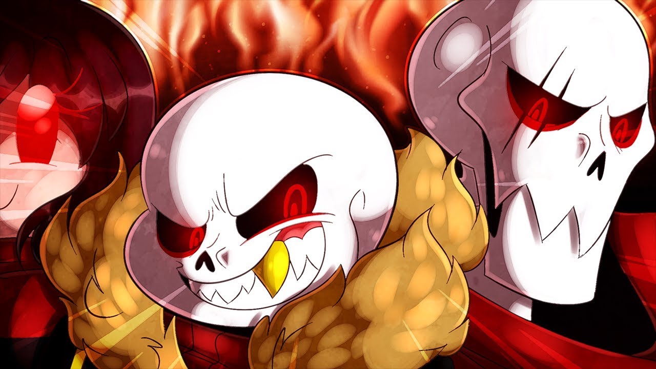 A GRANDE BATALHA CONTRA SANS, PAPYRUS E CHARA DE UNDERFELL! KILLING ...