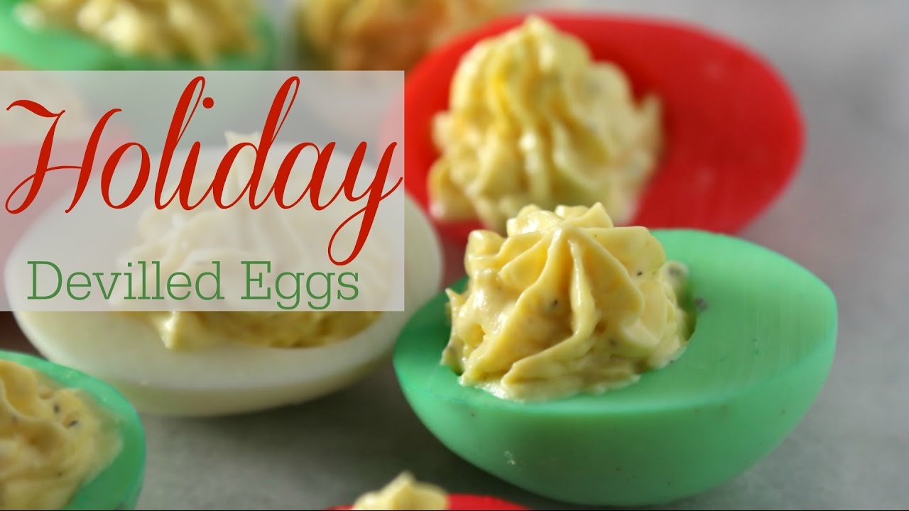 Devilled Egg Recipe Christmas Style YouTube devilled-egg-recipe-christmas-style-youtube