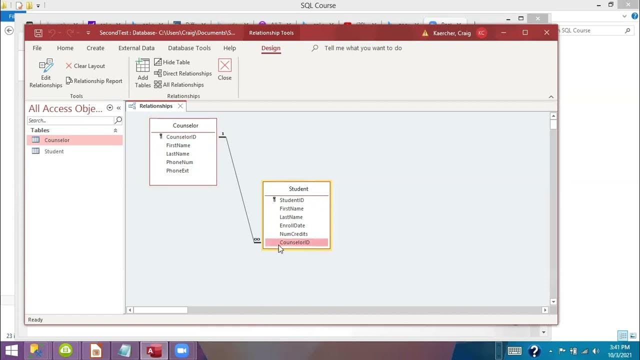 Introduction To Relational DataBases - YouTube