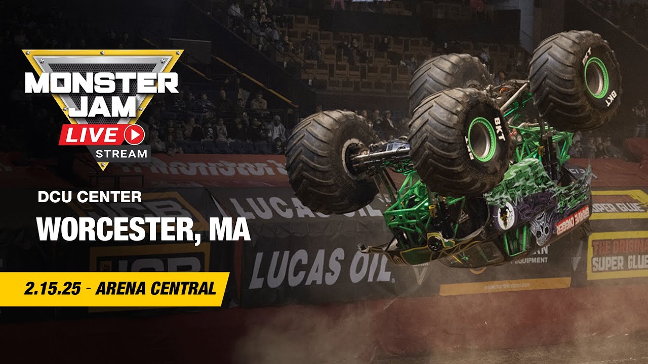 Monster Jam: Worcester, MA - 3 (Full Event) | Feb 15, 2025 | Arena ...