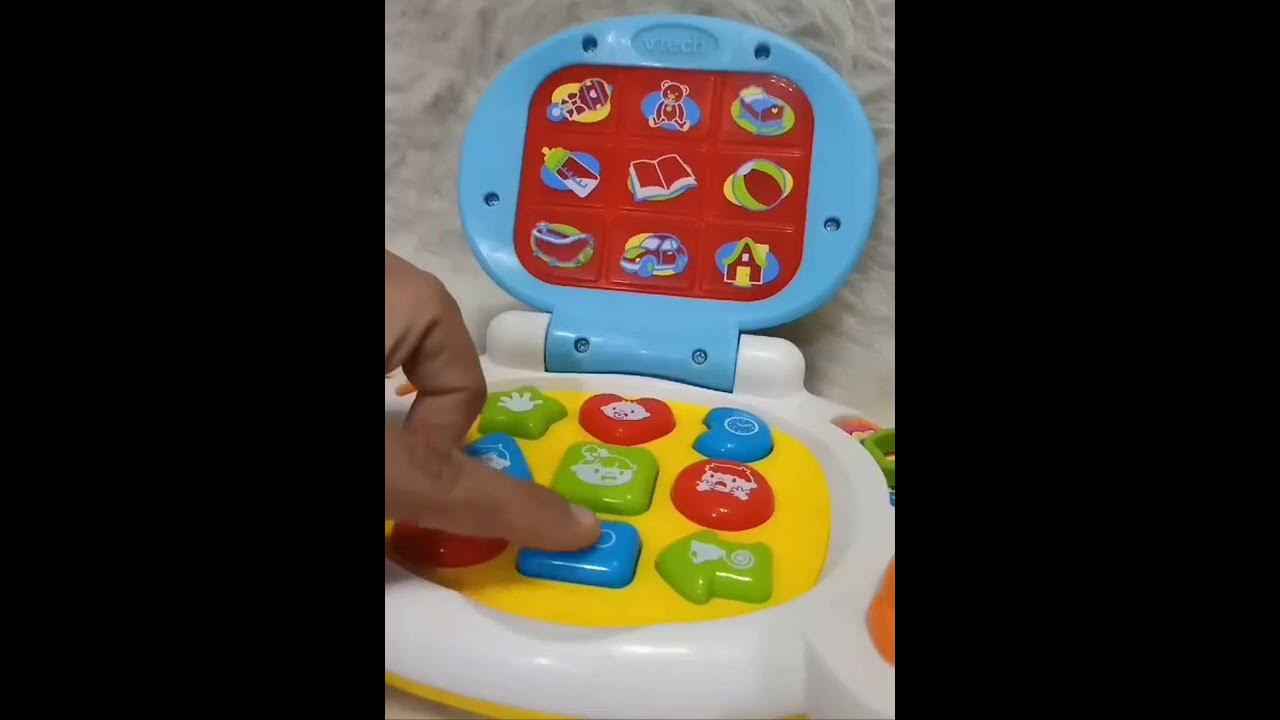 VTech L'Ordi des Tout-Petits (Baby's Learning Laptop French) - YouTube