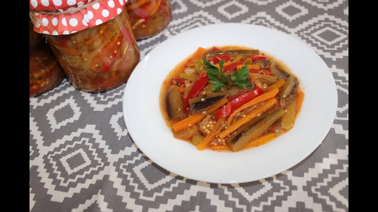 Qışlıq Salat Resepti . Qış Üçün Dadlı Salat Hazırlanması - YouTube