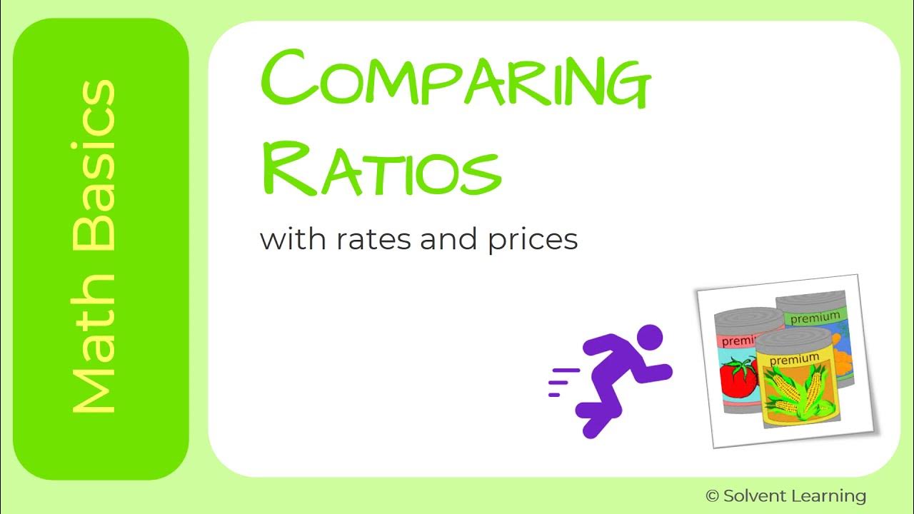 Comparing Ratios with Rates and Prices - YouTube