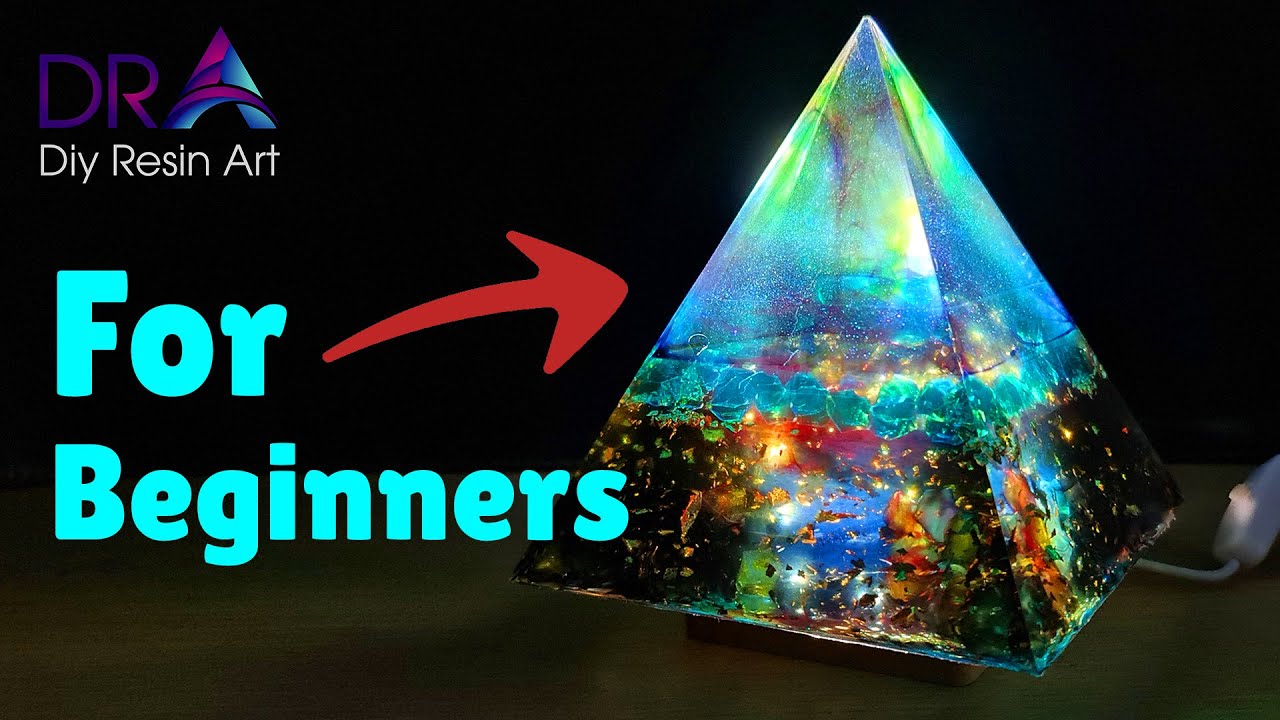 Unbelievable, Epoxy lamp with Resin silicone Molds & Alcohol ink for ...