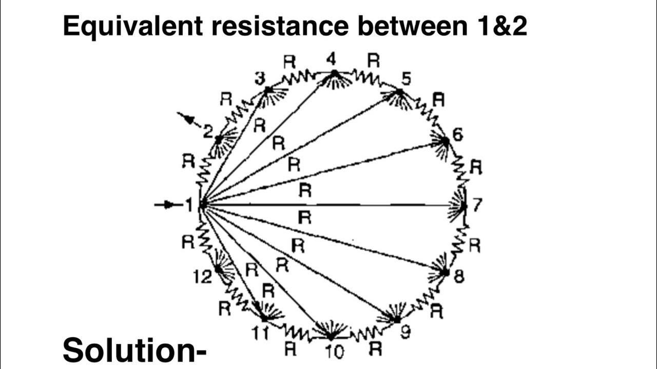 Equivalent Resistance between complex circuits - YouTube