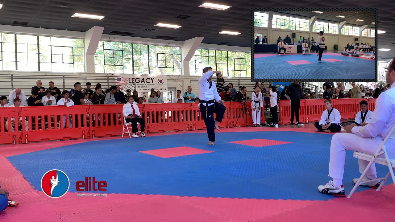 Alex DeGuzman [1st Place] 2nd SF Consol Sup Taekwondo Championship ...