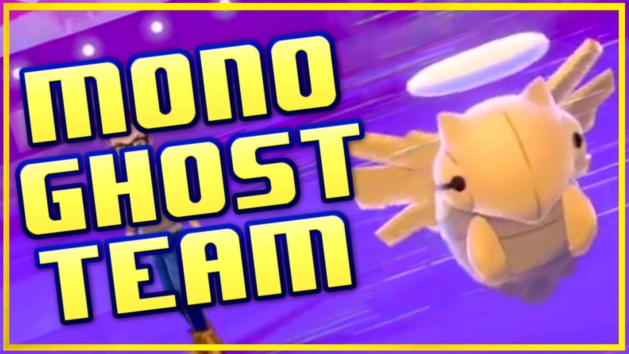 Mono GHOST Team! VGC 2021 Crown Tundra Pokemon Sword and Shield Series ...
