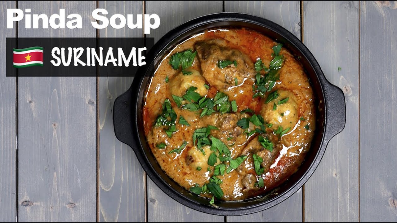 How to make Pinda Soup | Suriname | 1-min Recipe Video #shorts - YouTube