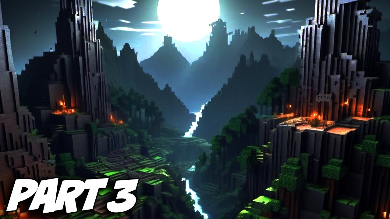 MINECRAFT FULL GAME PS5 Walkthrough Gameplay Part 3- Never ending ...