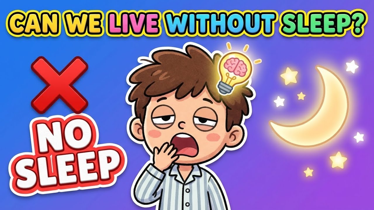 Can Humans Live Without Sleep? 😴 | Science for Kids | Whimsy Wonders ...
