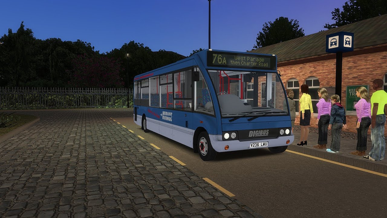OMSI 2 - V3D Digibus Mirage (Optare Solo) - YC3 - YouTube