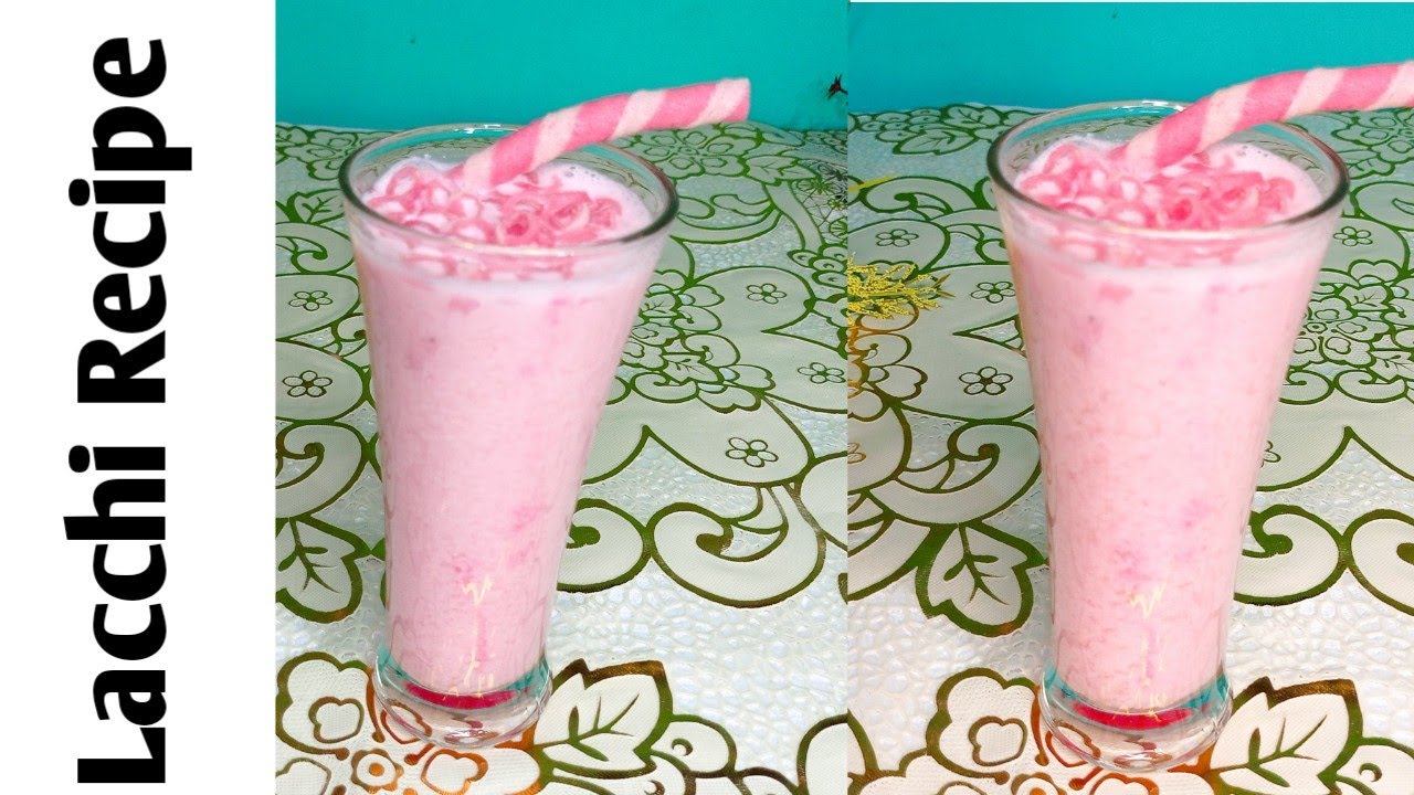 Easy strawberry stick lacchi recipe in bangla /lacchi recipe by Tutu's ...