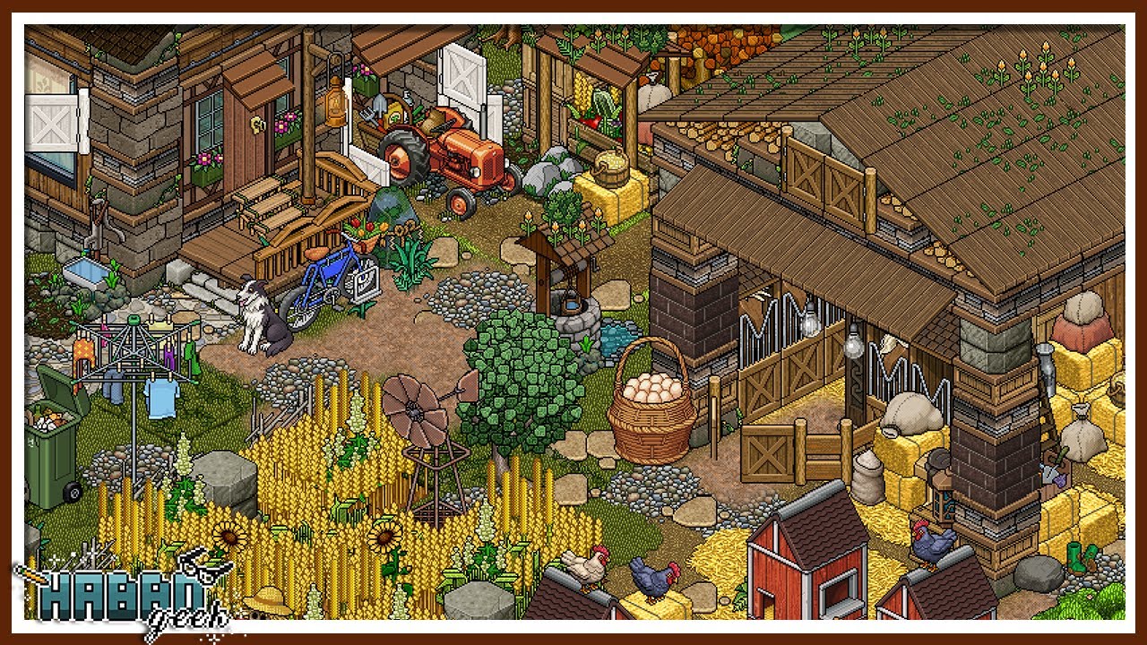 | TUTORIAL | Granja/ Farm | Habbo Construcción | Habbo Geek | - YouTube