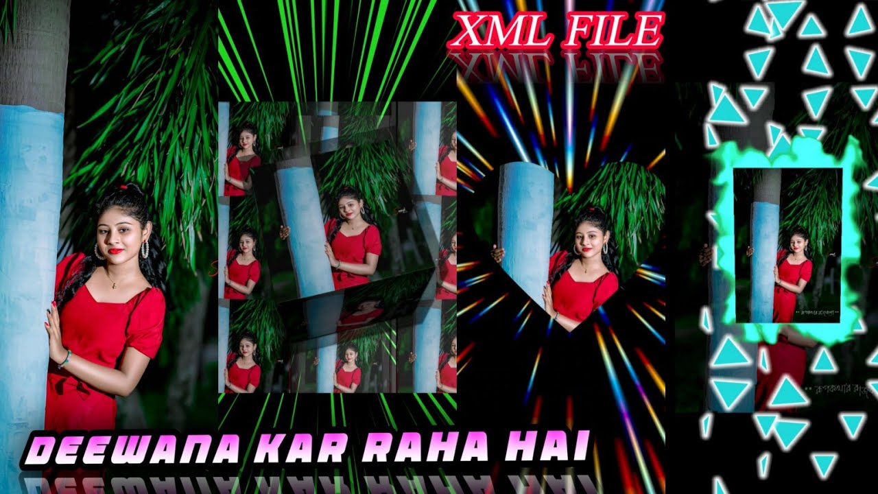 DEEWANA KAR RAHA HAI ll NEW TRENDING HINDI LOVE SONG XML FILE EDIT BY R R XML KING - YouTube